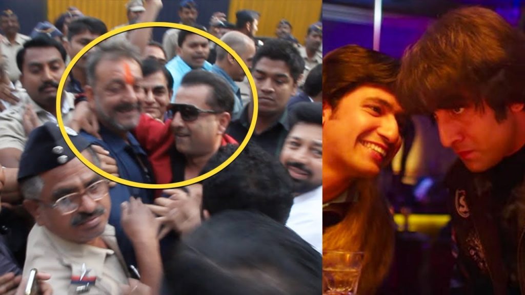 Here Is The Unseen Footage Of Real Life Kamli Meeting Sanjay Dutt After ...
